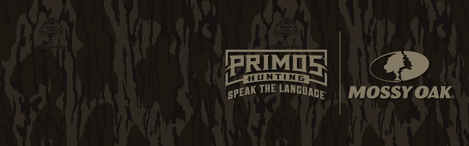 Primos Hunting and Mossy Oak. Products Rooted in Respect
