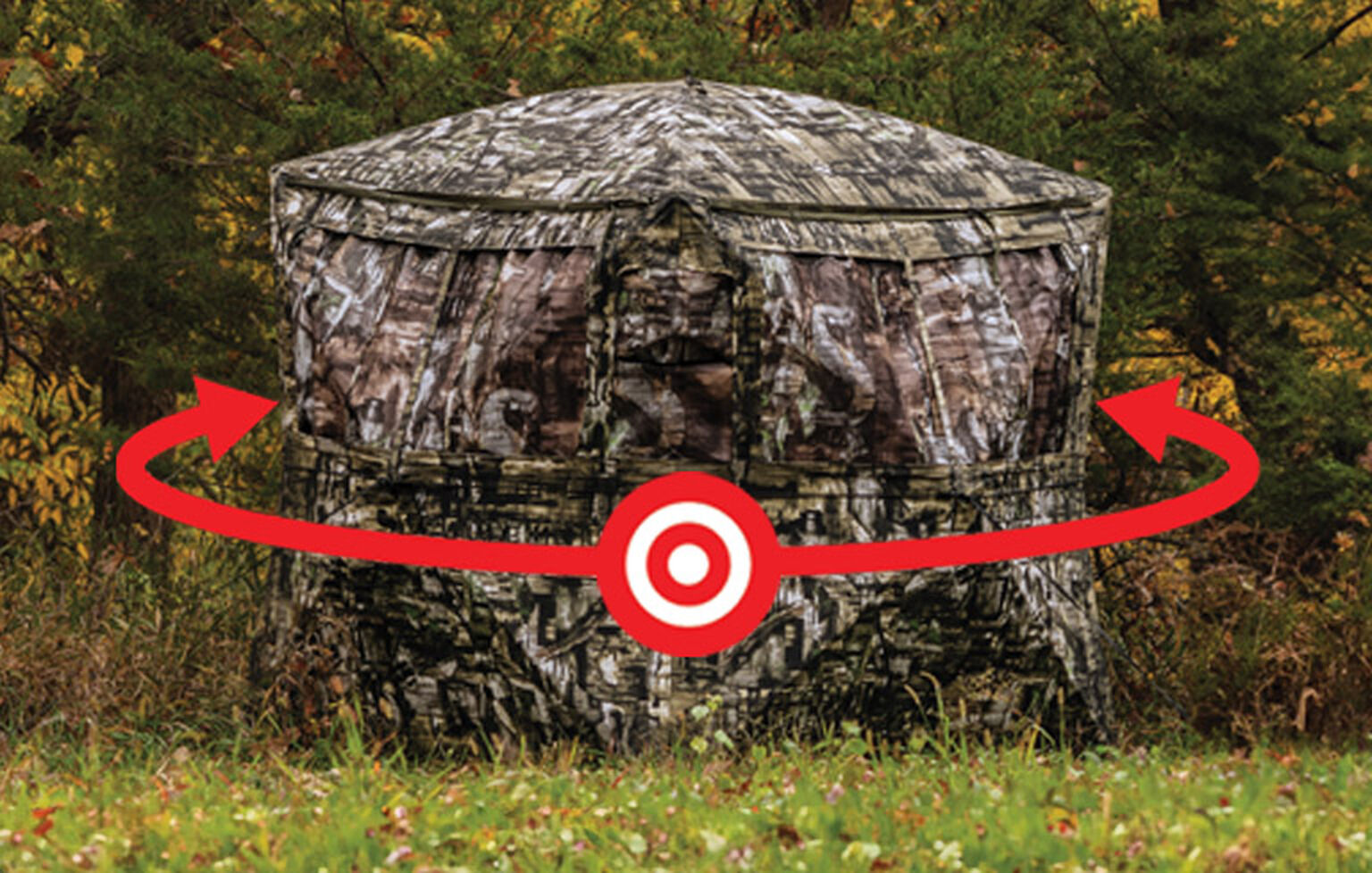 Buy Double Bull Raised Hunting Ground Blind - Primos Hunting