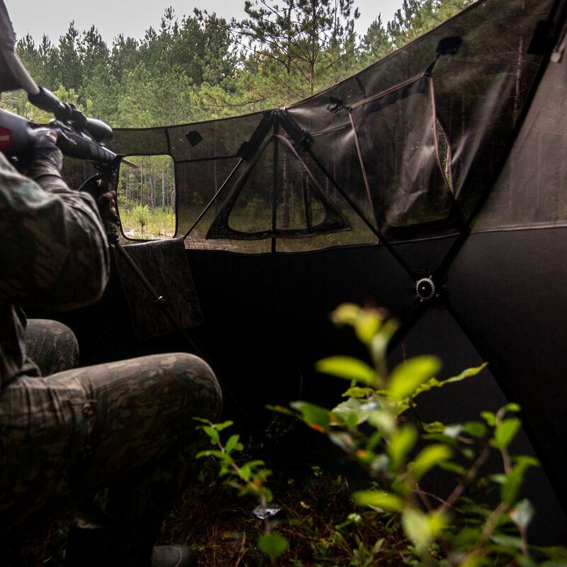 Buy Double Bull 3-Panel Stakeout with SurroundView Hunting Blind ...