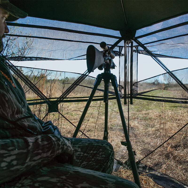 Buy Full Frontal™ One-Way See-Through Hunting Blind - Primos Hunting